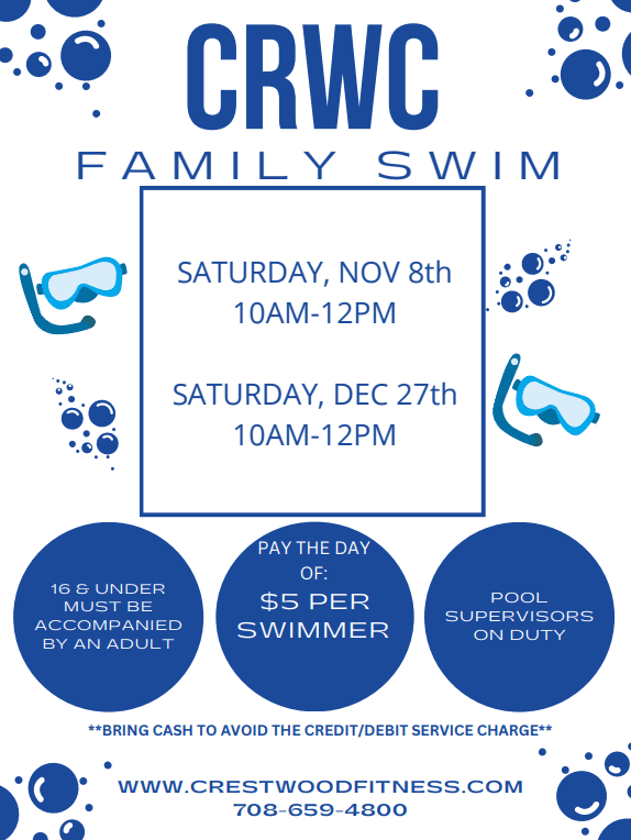 Family Swim - Crestwood Recreation & Wellness Center